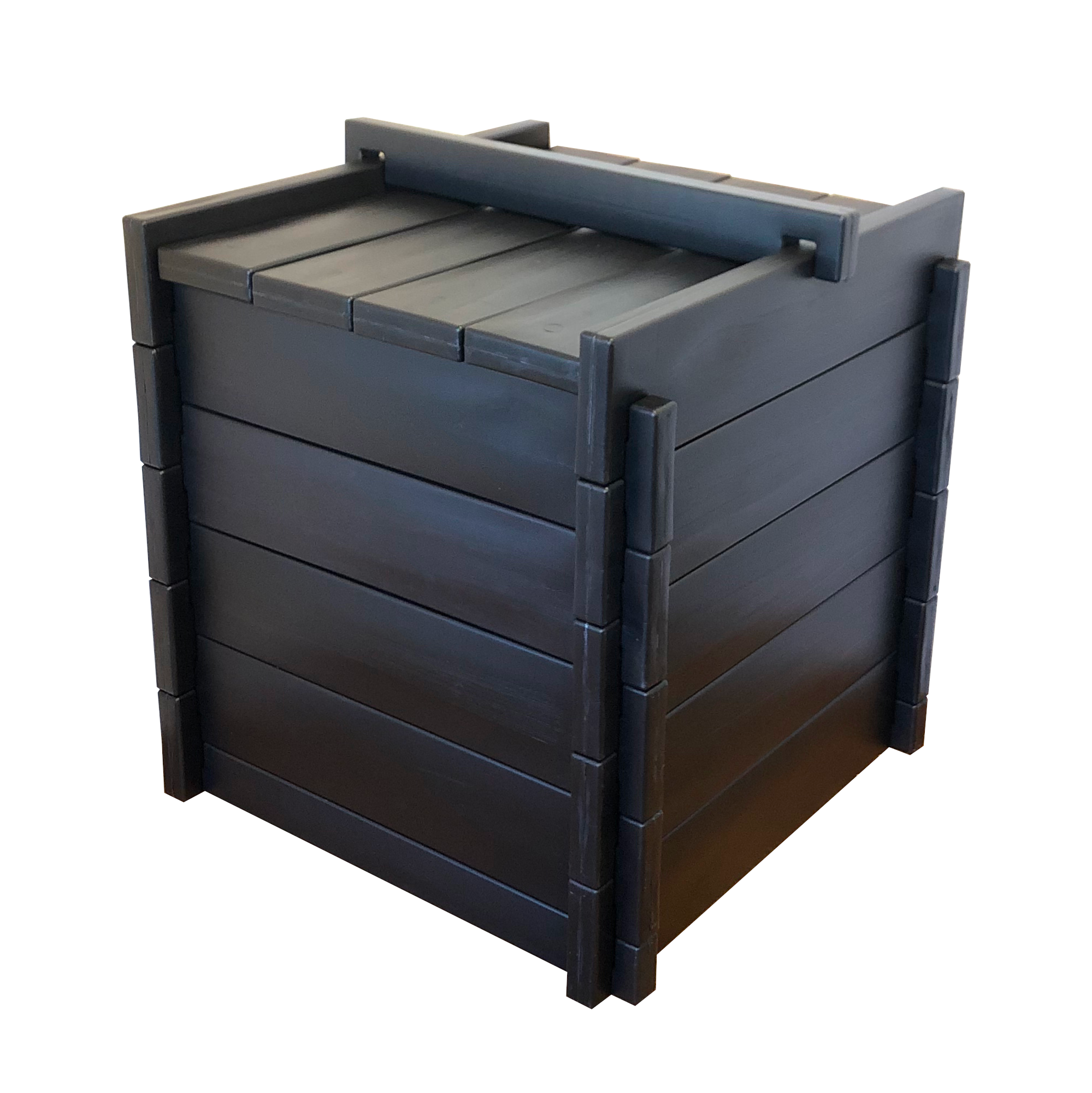 Biokub varmkompost för kompostering av bioavfall året runt » Pålgrundarna